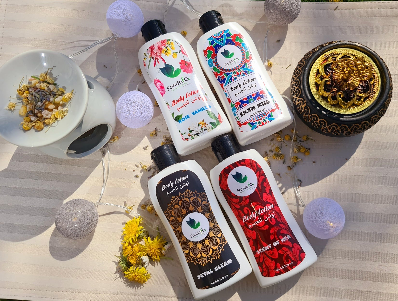 Handmade Natural Lotion – Farida Fa